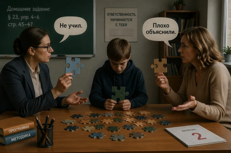 Учёба — совместная зона ответственности ученика и учителя: как ...